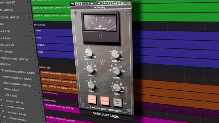 SSL G-Master Buss Compressor - Mixed by Marc Mozart