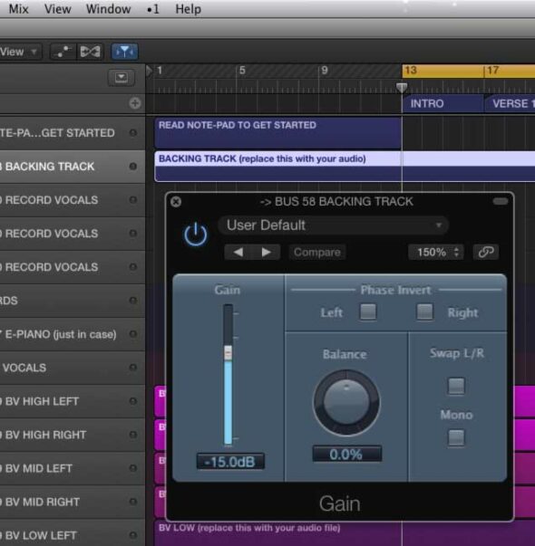 How to mix vocals to a backing track + FREE DOWNLOAD
