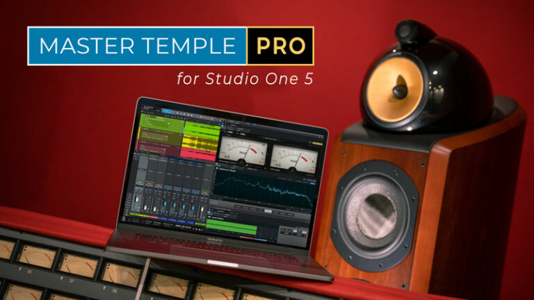MASTER TEMPLE PRO for Studio One 5 - Mixed by Marc Mozart
